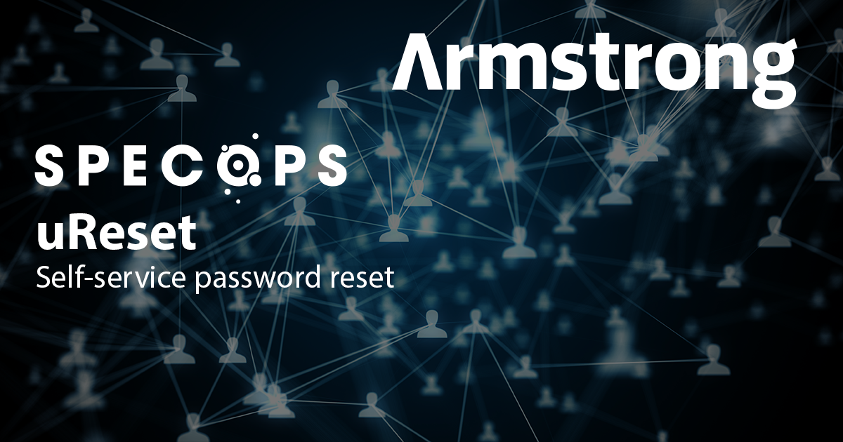 Specops uReset Self-Service Password Reset ! Armstrong
