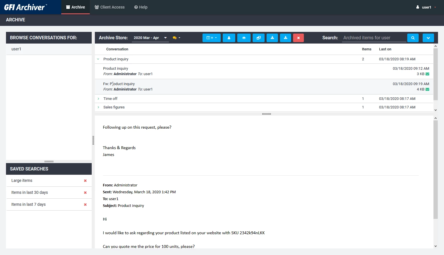 GFI Archiver - Email and File Archiving | Armstrong