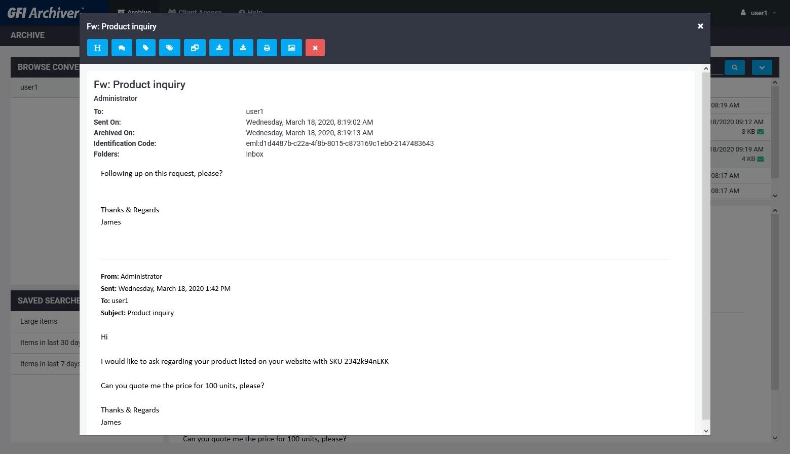 GFI Archiver - Email and File Archiving | Armstrong