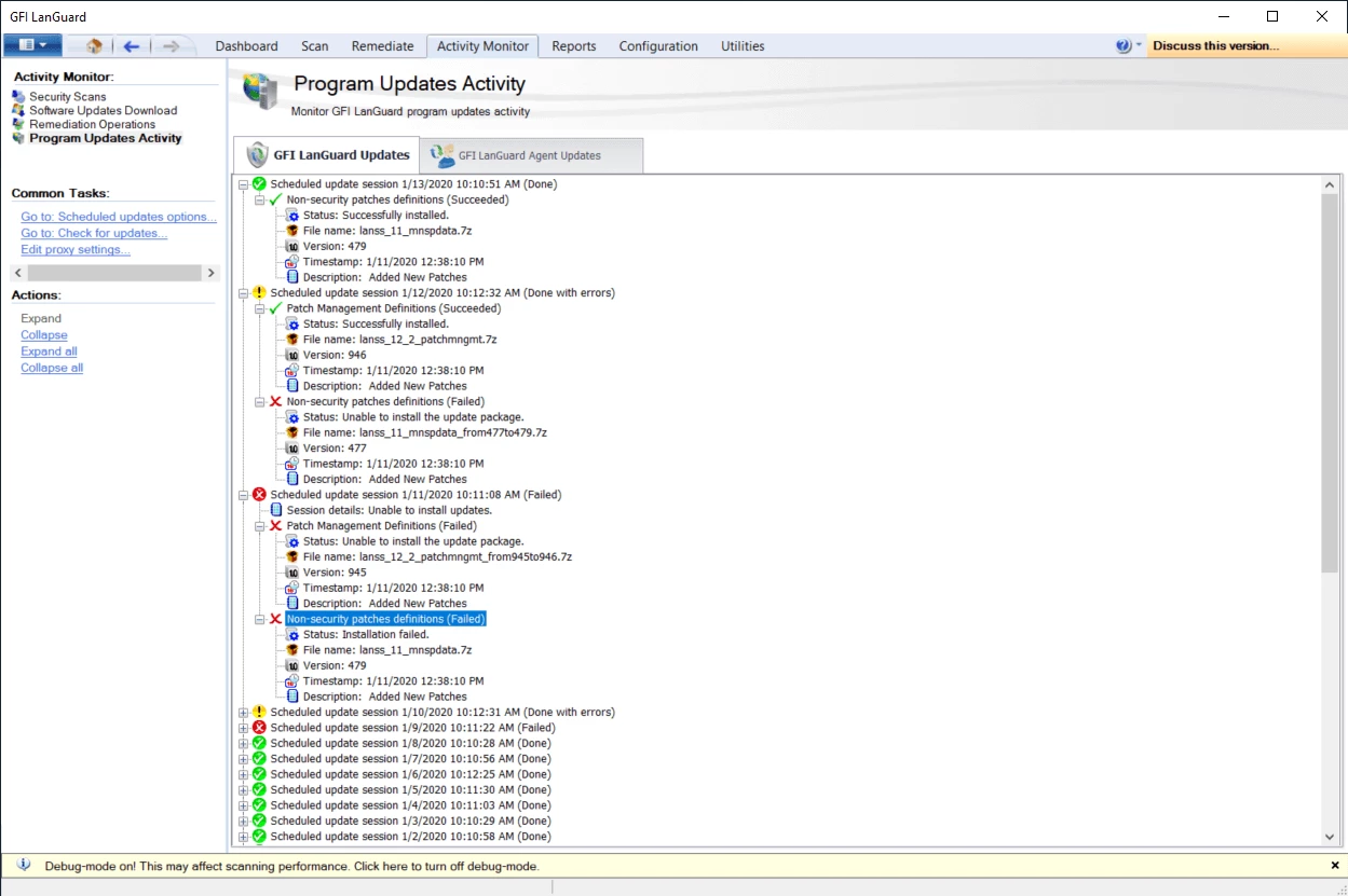 GFI LanGuard - Vulnerability Scan & Patch Management | Armstrong